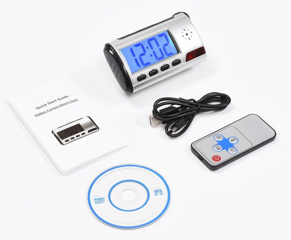 Motion Detect Spy Clock Camera – Digitalzone2u