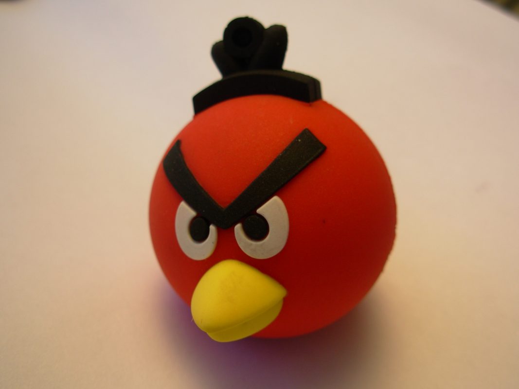 USB Flash Drive 8GB Cartoon Angry Birds Memory Stick Thumb Pendrive ...