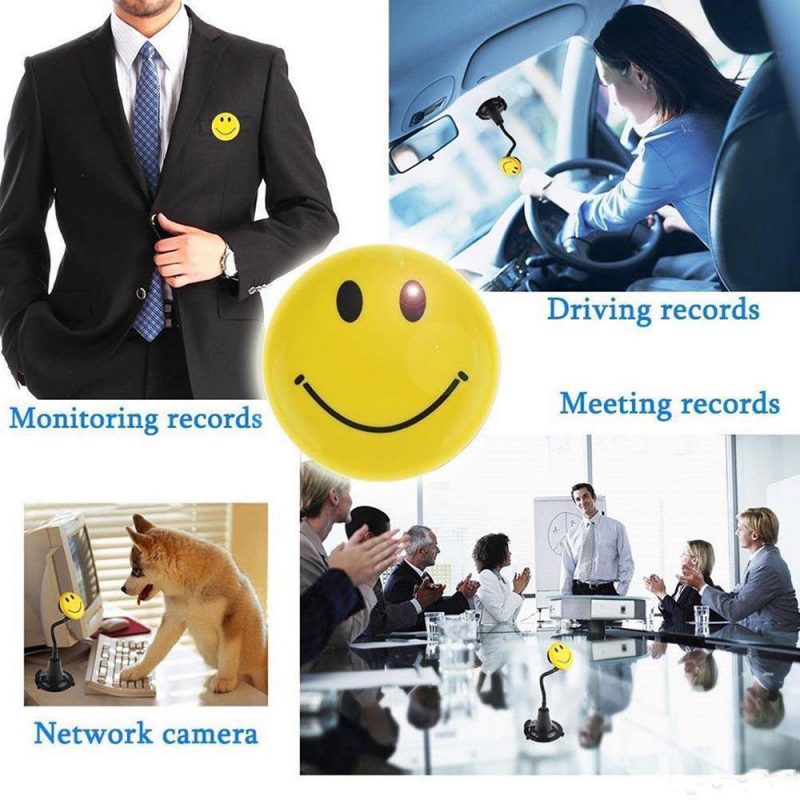 HD Car DVR Video Recorder Spy Mini DV Hidden Camera Camcorder Smiley ...
