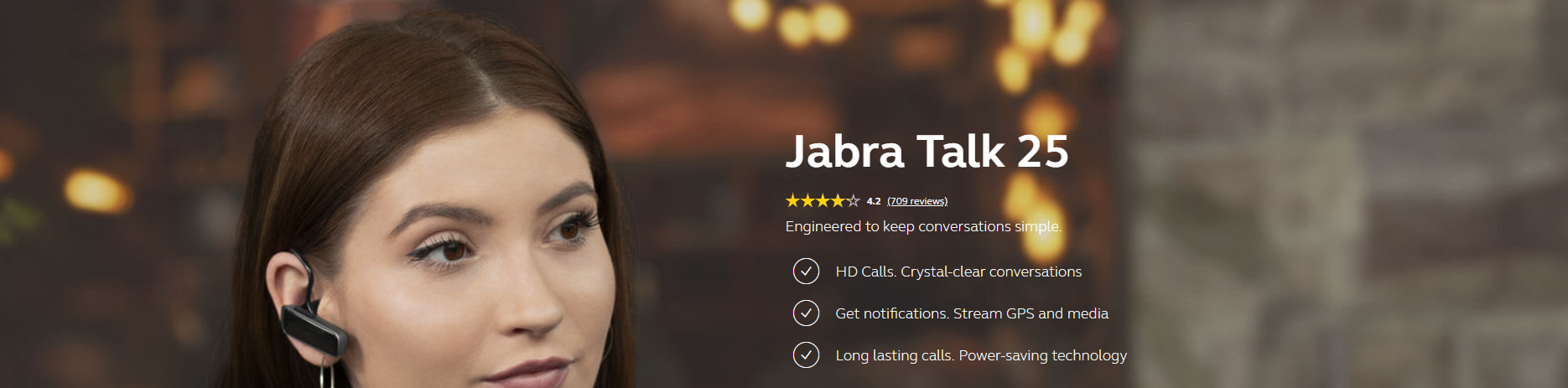 Jabra Talk 25 Mono Bluetooth Headset – Digitalzone2u