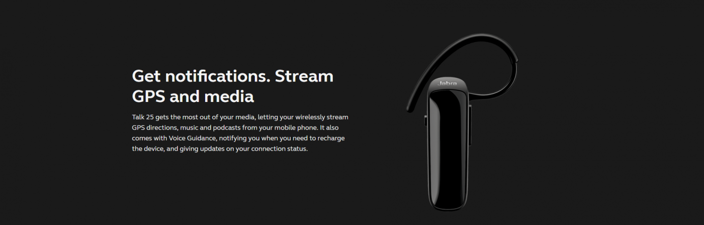 Jabra Talk 25 Mono Bluetooth Headset – Digitalzone2u