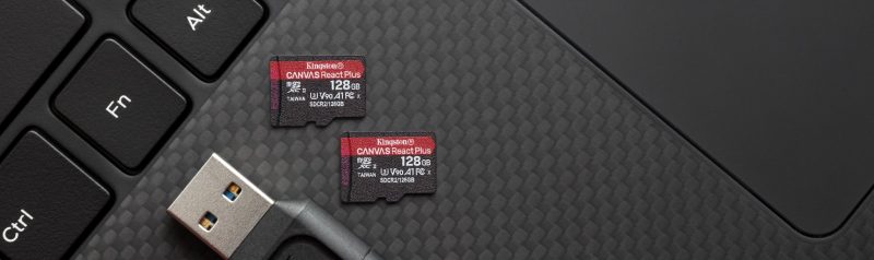 Kingston Canvas React Plus microSD Memory Card – Digitalzone2u