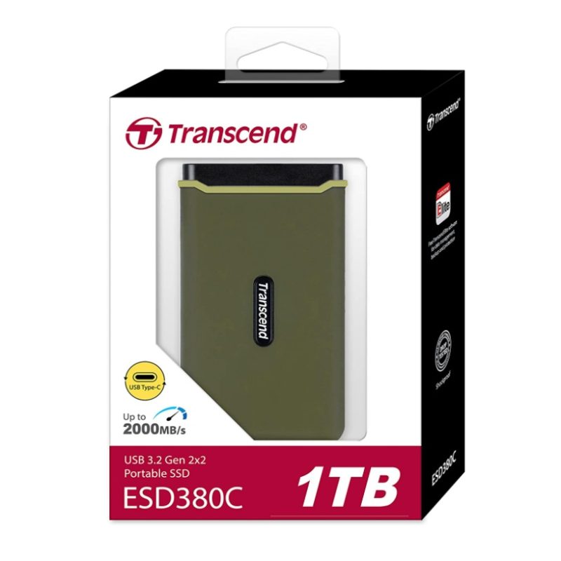 Transcend ESD380C Portable SSD (USB 3.2 Gen 2×2 USB Type-C) – Digitalzone2u